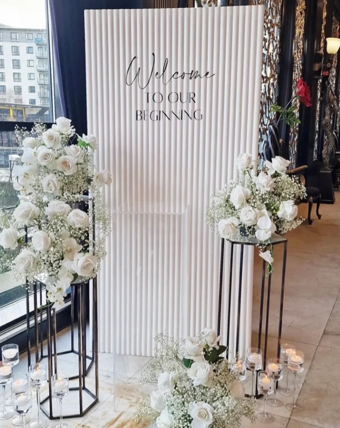 Rectangle Ripple Board – Hayden’s Event Solutions